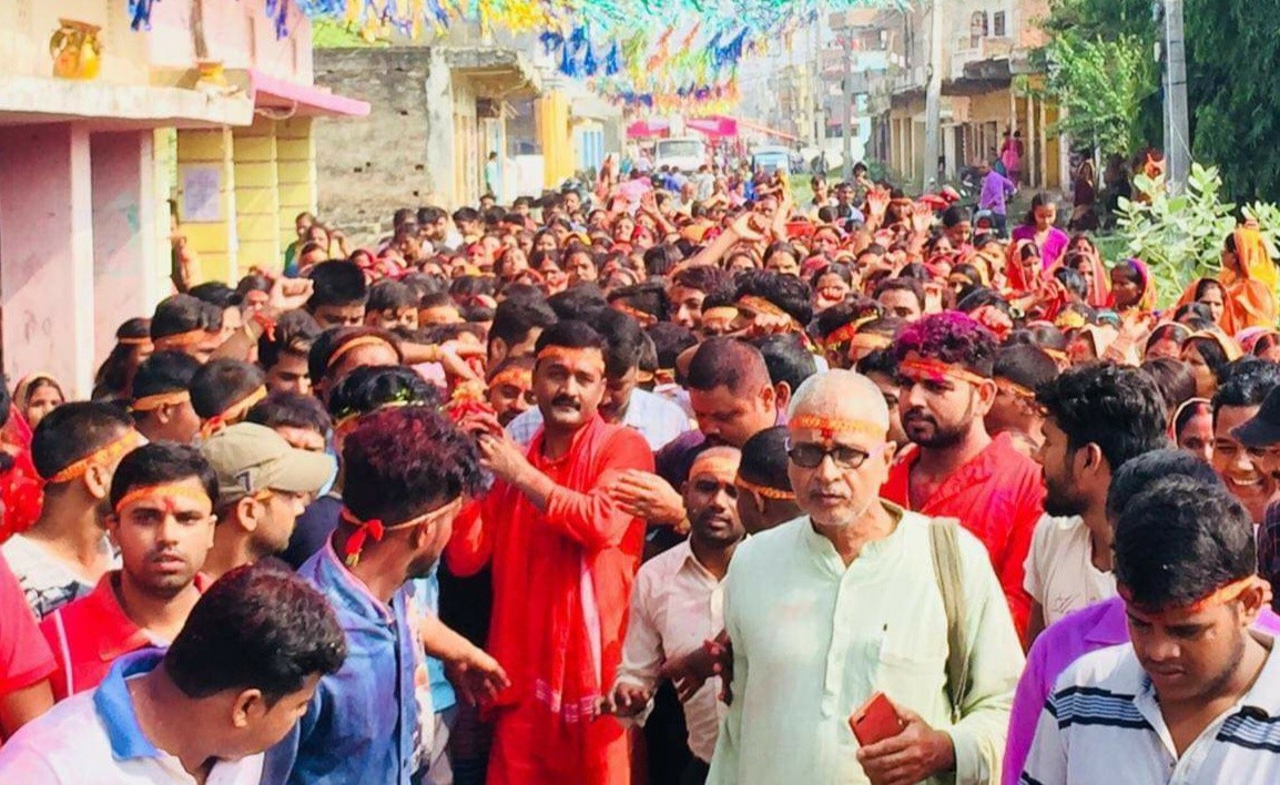 वीरगंजकाे राधेमाईमा पनि फुलपाती भित्रयाईयो