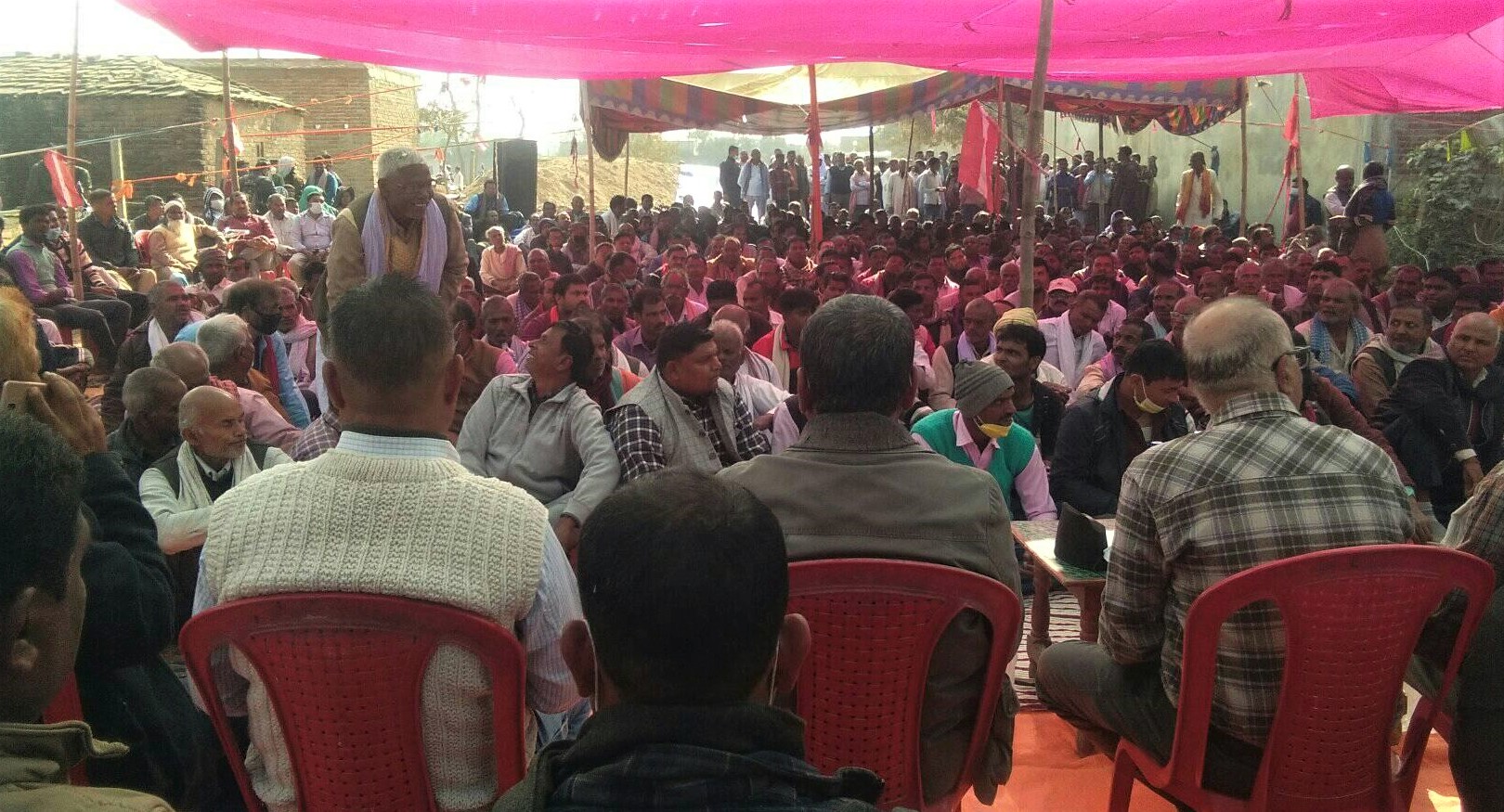 संसद विघटन बिरुद्ध पर्सामा कांग्रेसद्वारा बिरोध प्रदर्शन तथा सभा